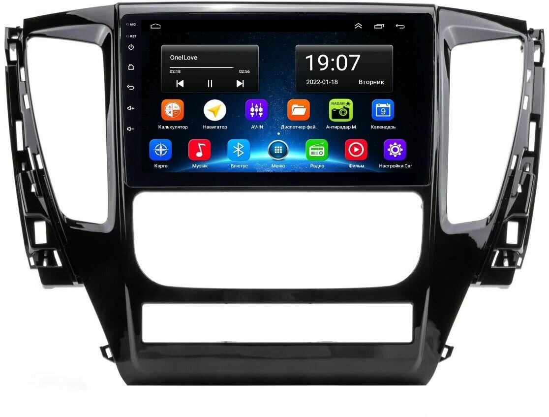 Магнитола Epic 9270 Mitsubishi Pajero Sport 3 2015-2021, L200 V 2014-2020 - Android 12 - CarPlay - IPS - DSP 36 полос