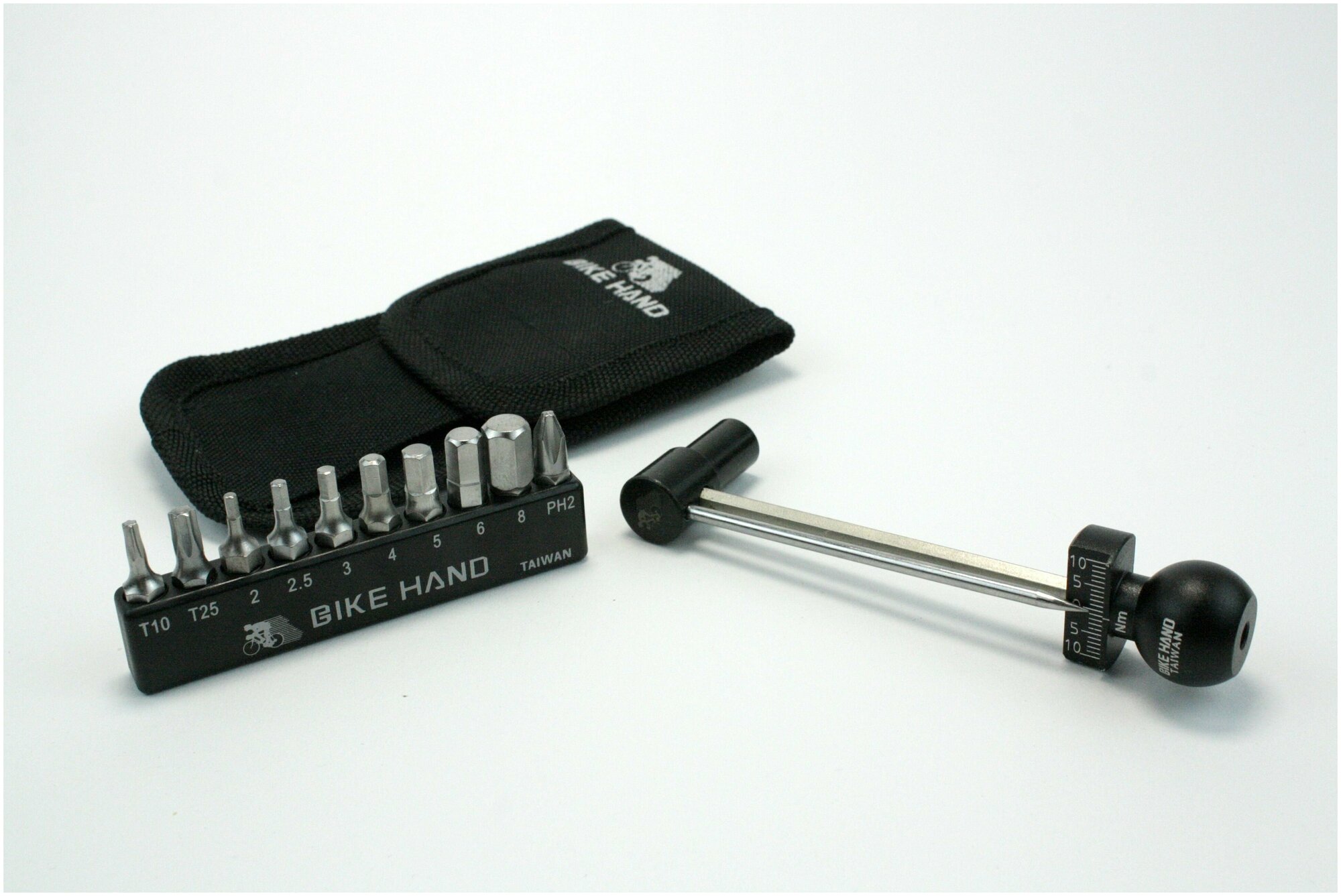 Ключ динамометрический с головками портативный Bike Hand YC-636