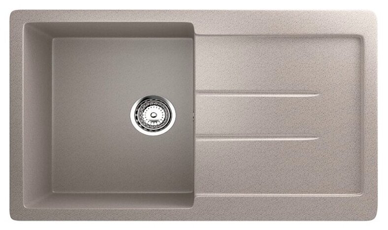 Кухонная мойка Ulgran U-507-302, песочный