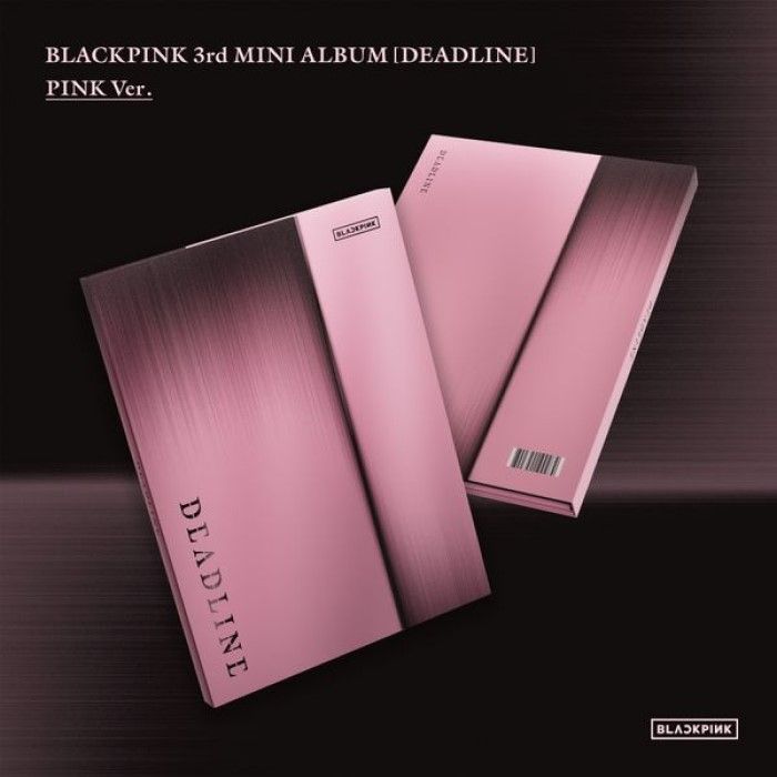 BLACKPINK 3-й мини-альбом DEADLINE розовая версия.