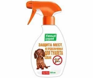 Умный спрей защита мест не предназначенных для туалета собак apicenna 250мл