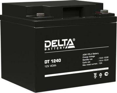Батарея для ИБП Delta DT 1240 12В 40Ач, черный