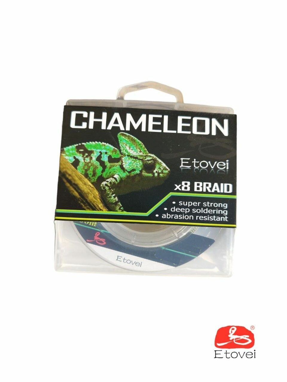 Шнур плетеный для рыбалки Etovei CHAMELEON x 8 BRAID 100 m
