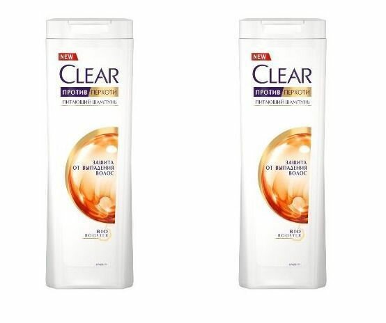 Клиар Шампунь для волос Защита от выпадения волос, 200 мл, 2 уп