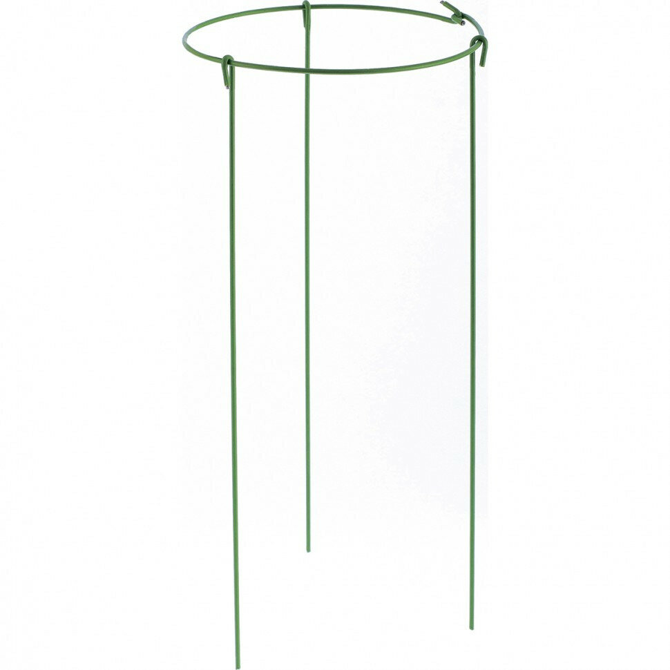 PALISAD Опора для растений круглая, D 14 см. H 30 см, 5 шт, в упаковке, металл в пластике Palisad, ( 644055 )