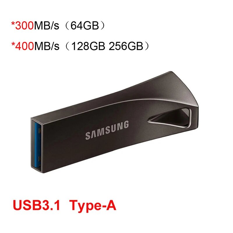 Samsung USB-флешка BAR/FIT/Plus 256GB/128GB/64GB 128GB, BE4