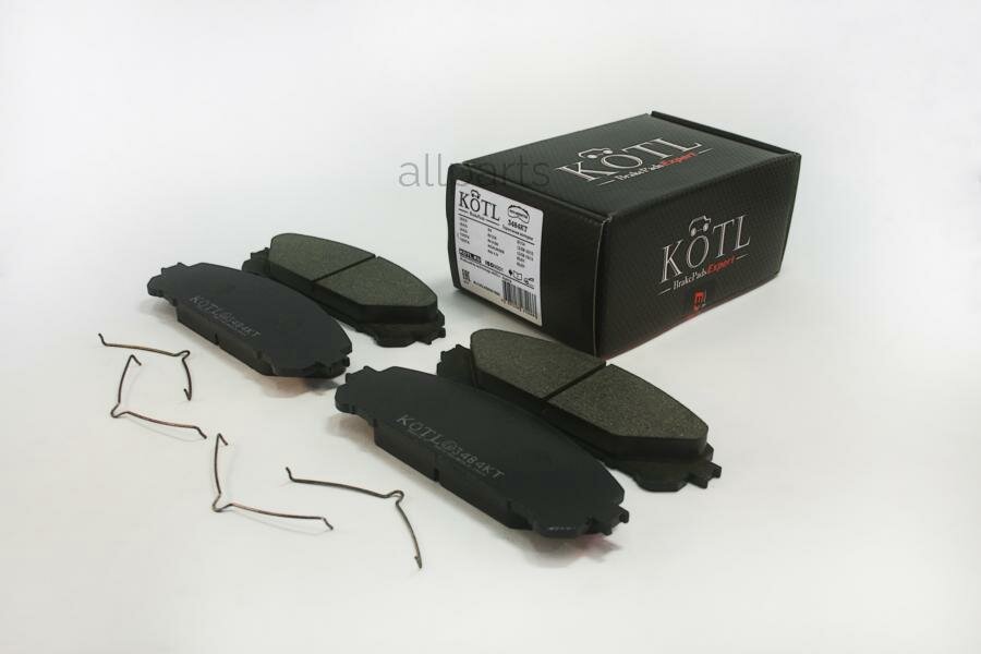 KOTL 3484KT Колодки тормозные дисковые передние к-т LEXUS NX 14- RX 09- TOYOTA HIGHLANDER 07-