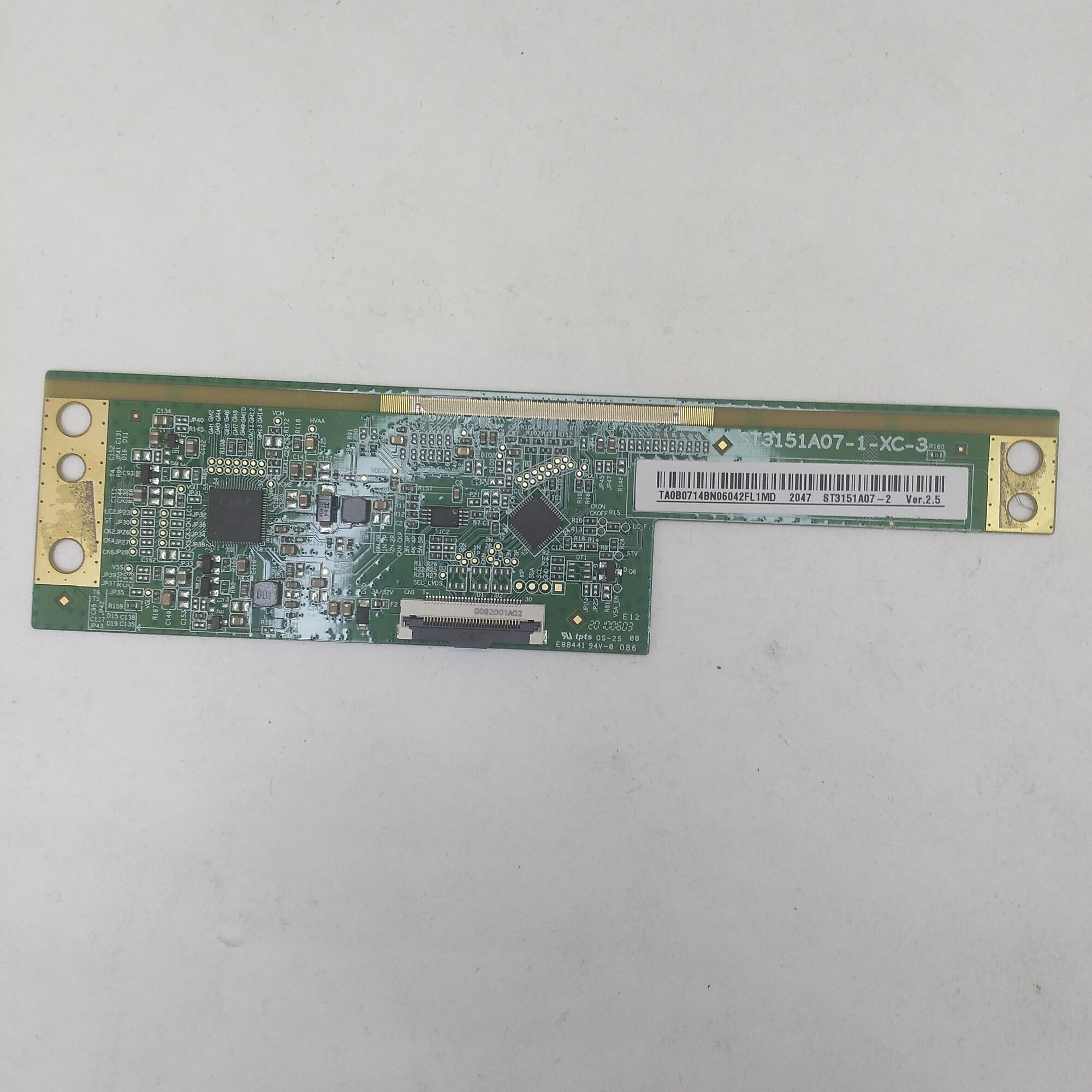T-con (ST3151A07-1-XC-3 Ver.2.5) для телевизора THOMPSON T32RTE1180 Б/У с разбора