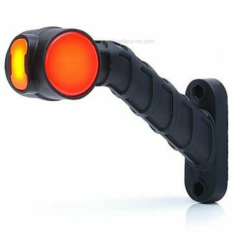 WAS 1093L фонарь габаритный ! рожок левый, неон 12V-24V LED провод 20cm \