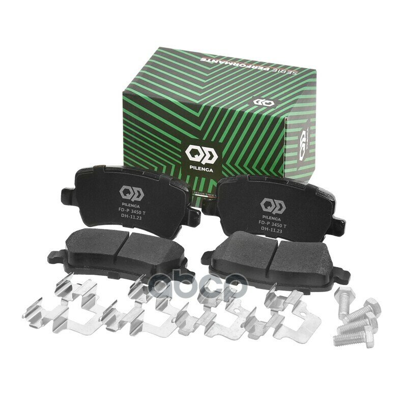 Pilenga Колодки Тормозные Дисковые Задние Performante Volvo Xc70 Iii (Bz) S80 Ii (As) PILENGA арт. fd-p3450t