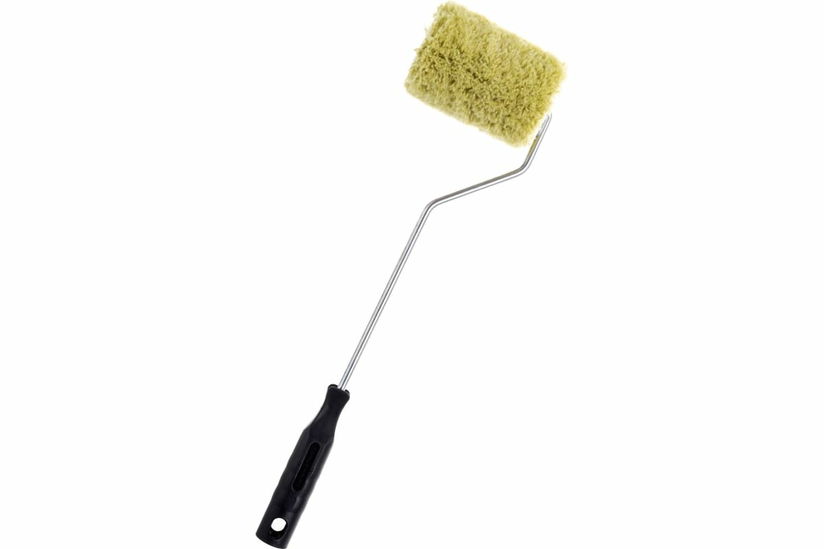 DECOR валик 100 мм с ворсом 18 мм полиакрил зеленый 383-2100 диаметр 42 мм бюгель 6 мм