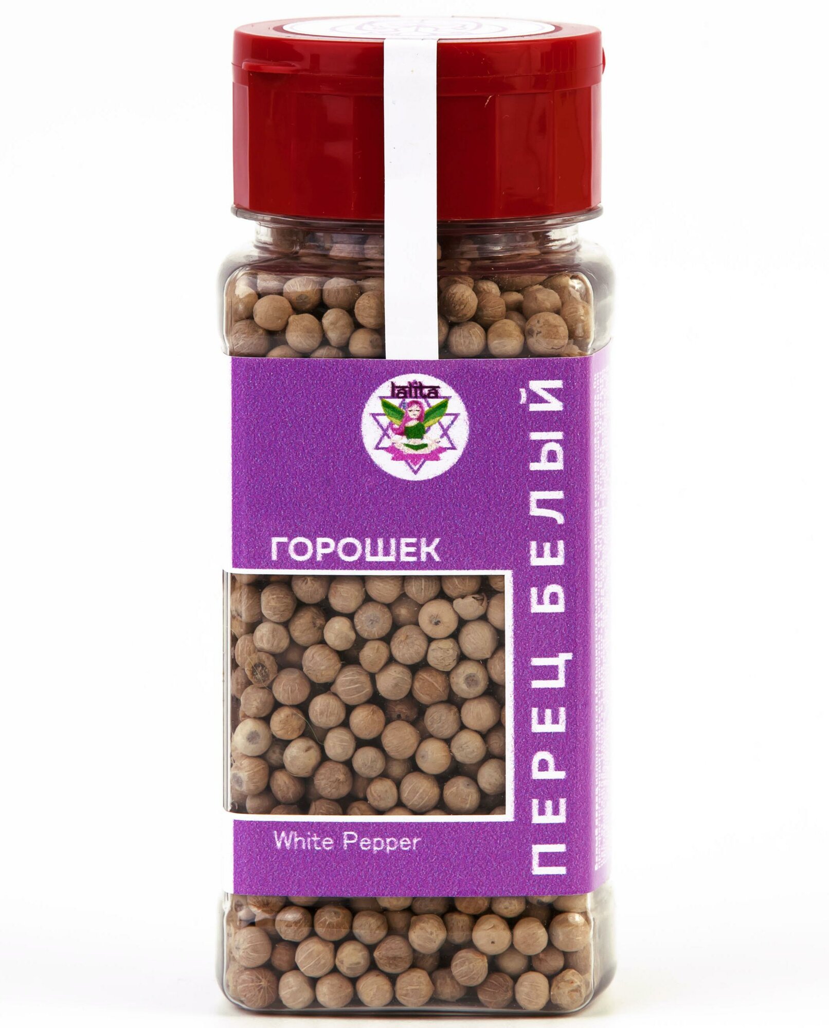 Перец белый горошек,100 г, пл/уп-ка флип/крышка LALITA®