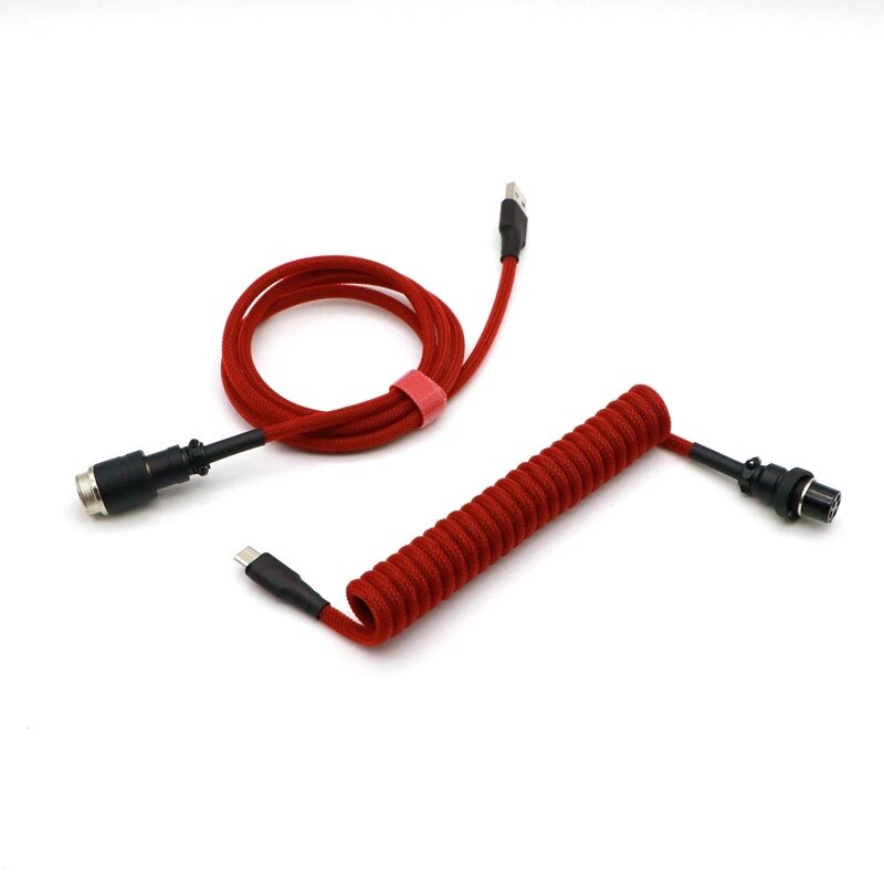 Красный кабель USB Unyisi для клавиатуры Mini USB