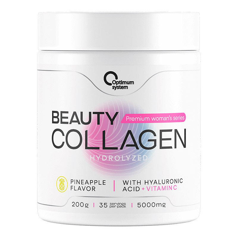 Optimum System Collagen Beauty Wellness, 200 г (Апельсин)