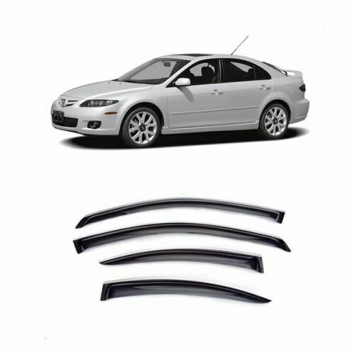 Дефлекторы боковых окон MAZDA Мазда 6 хэтчбек (2001-2006)