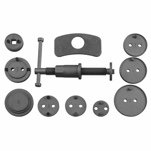 Комплект инструмента для развода поршней тормозных цилиндров, 11 предметов Jonnesway an010001