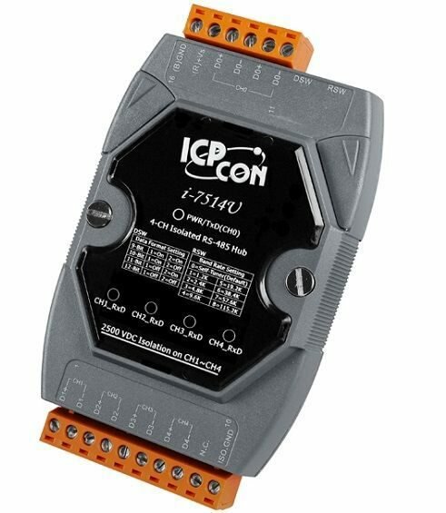 Повторитель ICPDAS I-7514U-G CR