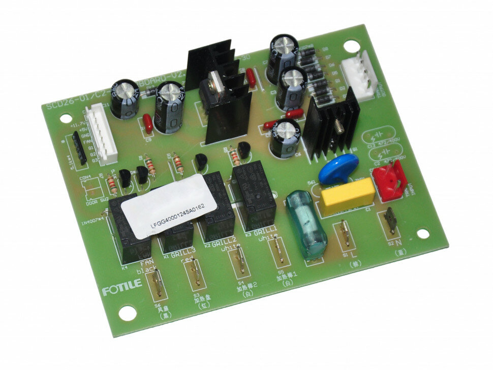 Плата питания пароварки Zigmund & Shtain EN100.511B 1-LFG-G400 Плата питания пароварки Zigmund & Shtain EN100.511B