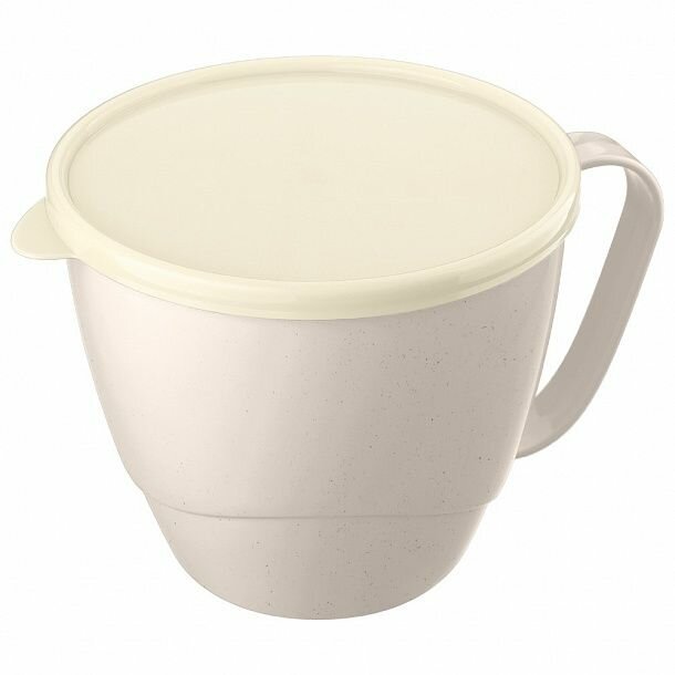 Контейнер-кружка, для бульона, герметичный, полипропилен, для СВЧ, 750мл