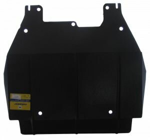 Защита картера Двигателя, КПП. 2 мм, Сталь. для Peugeot 407 2004-2008 MOTODOR.01607