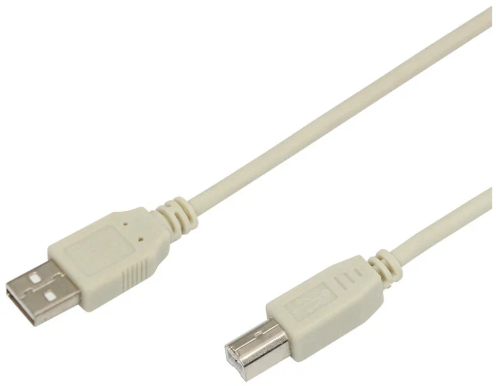 [2 штуки] Два USB кабеля для принтера, стандартный и длинный