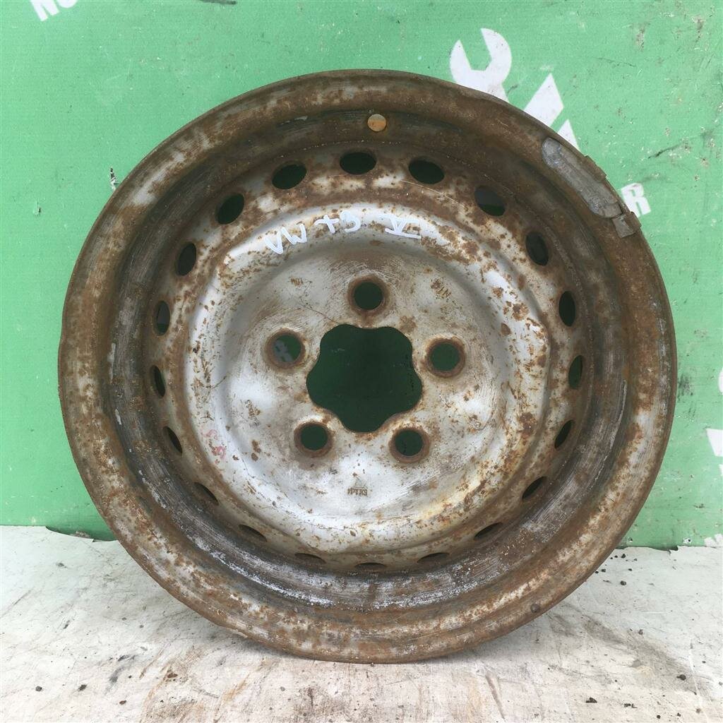 Диск колесный железо VW Transporter T2 T3 79-92