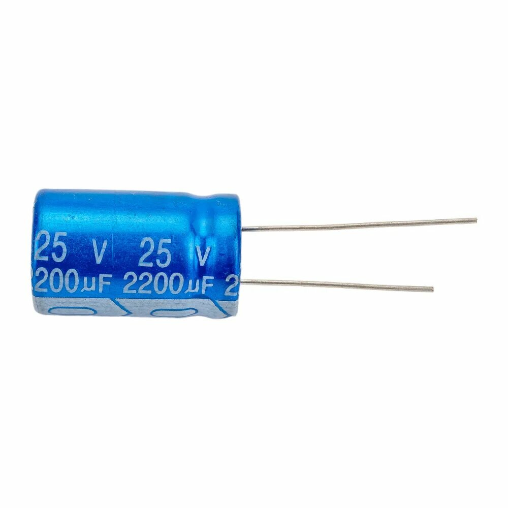 Конденсатор электролитический JB Capacitors 2200мкФ, 25В, -55/105C, 13x21 / P:5 мм, JRB1E222M05001300210000BST-56