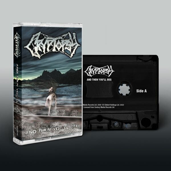 Аудиокассета Cryptopsy – And Then You'll Beg, Limited Edition, Back On Black 2022