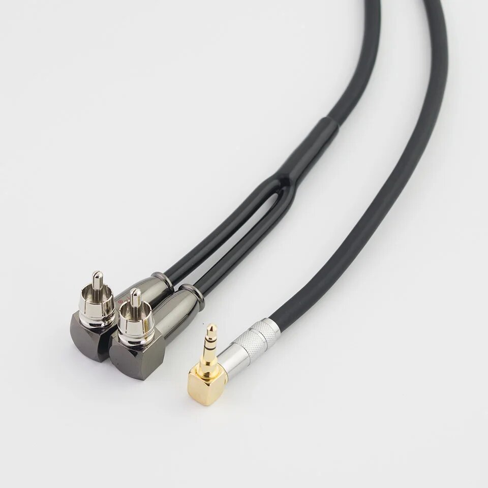 Аудиокабель 3.5 мм RCA pureline, 1 м, A-A