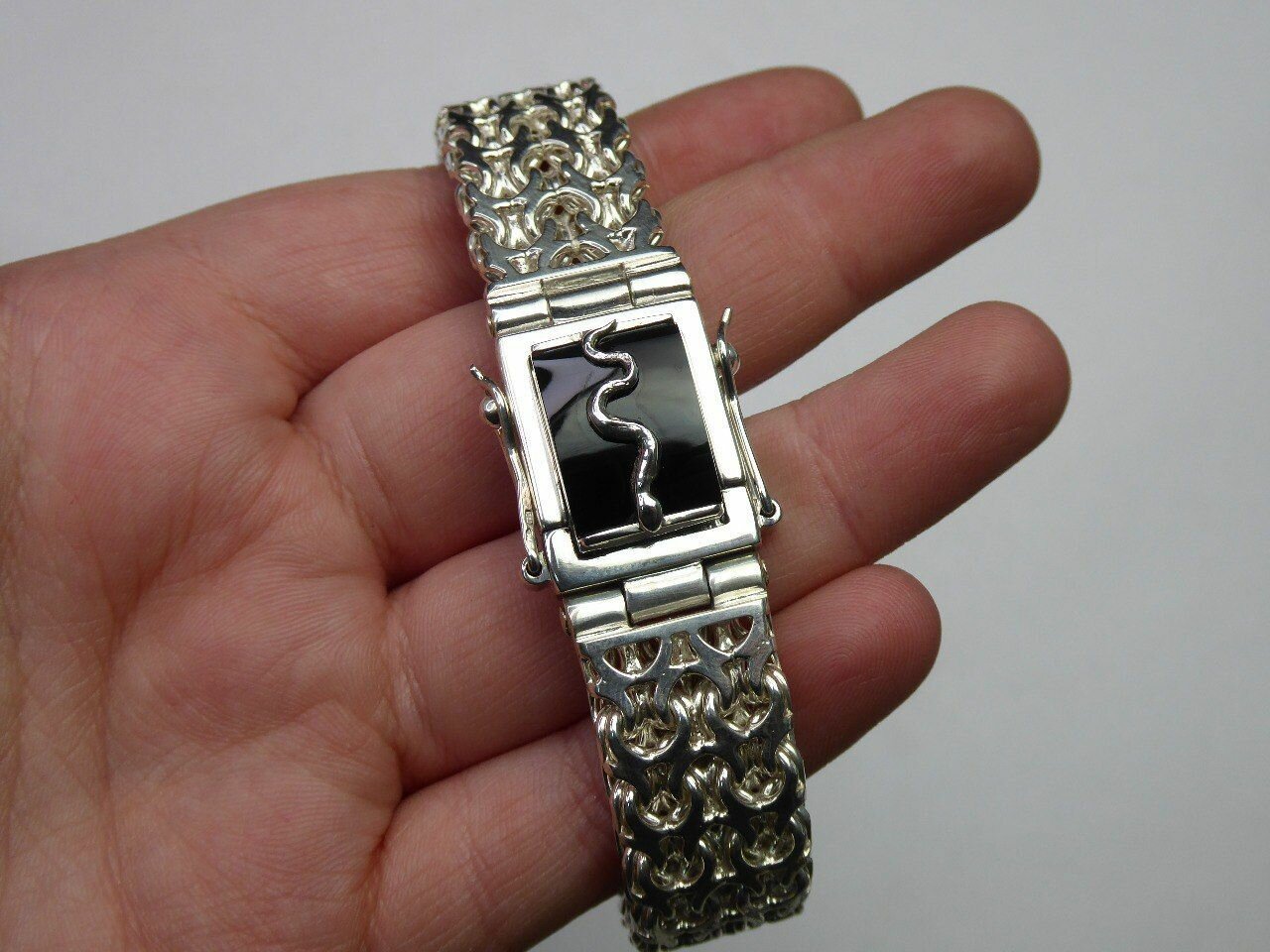 Браслет, славянский оберег, серебро, 925 проба