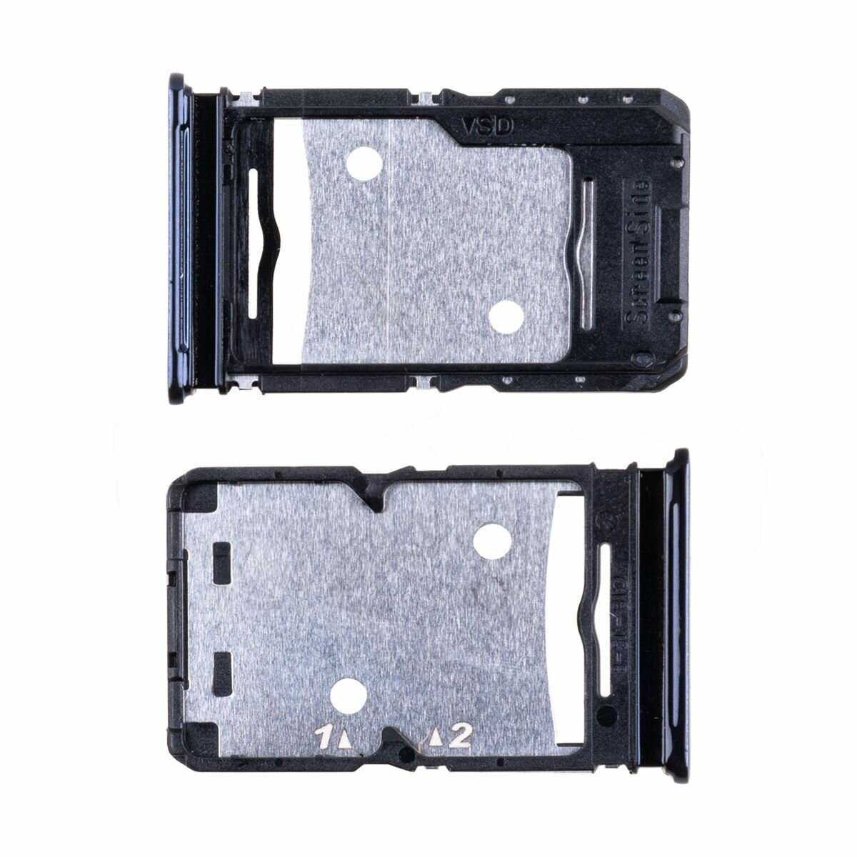 Держатель SIM для Tecno Camon 19 Pro (CI8n) Черный card holder адаптер переходник лоток слот для SIM-карты