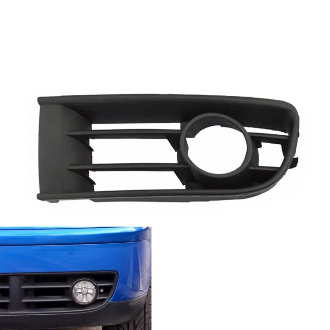 Крышка противотуманной фары бампера VW Polo 9N left, 6Q0853665A