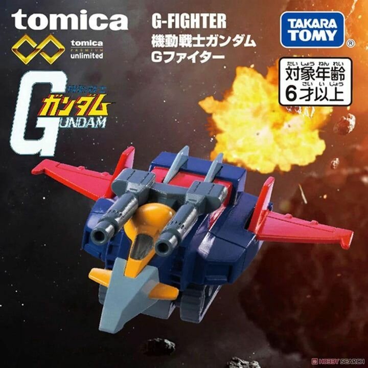 Машинка TAKARA TOMY - Tomica Premium Unlimited Mobile Suit Gundam - G Fighter