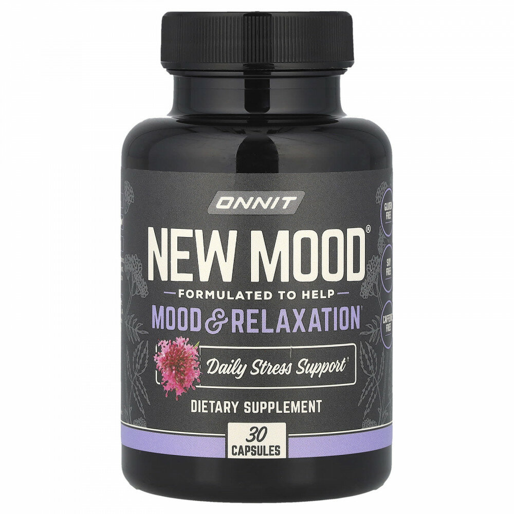 Onnit, New Mood®, 30 капсул