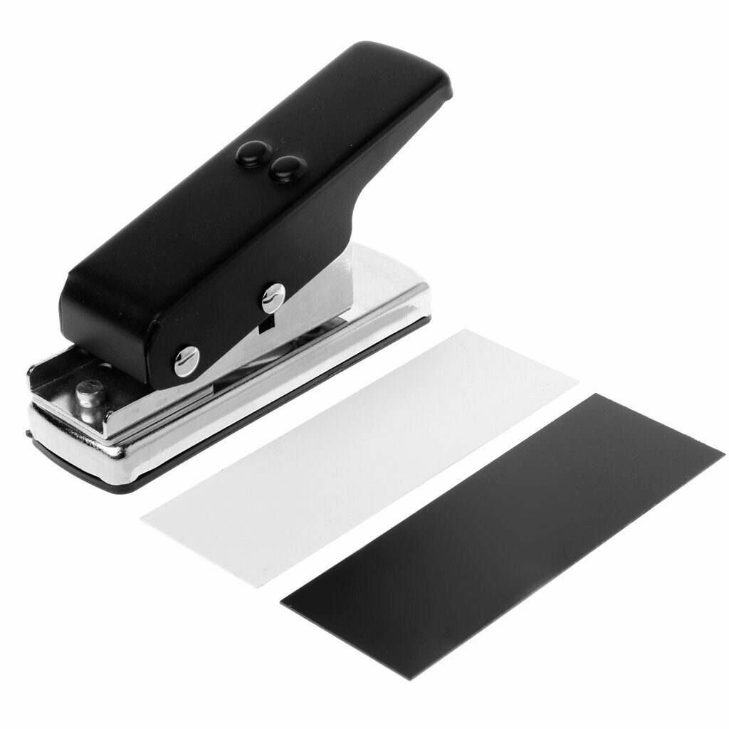 Аксессуар для струнных, Самодельный медиатор для гитары, черный, серебристый