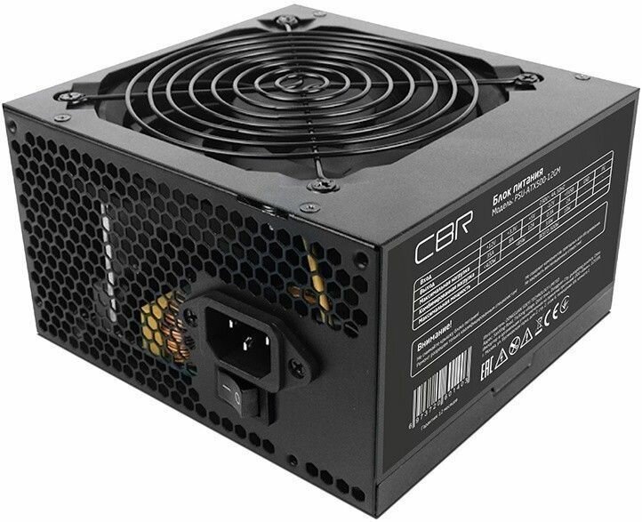 Блок питания компьютера CBR PSU-ATX500-12GM