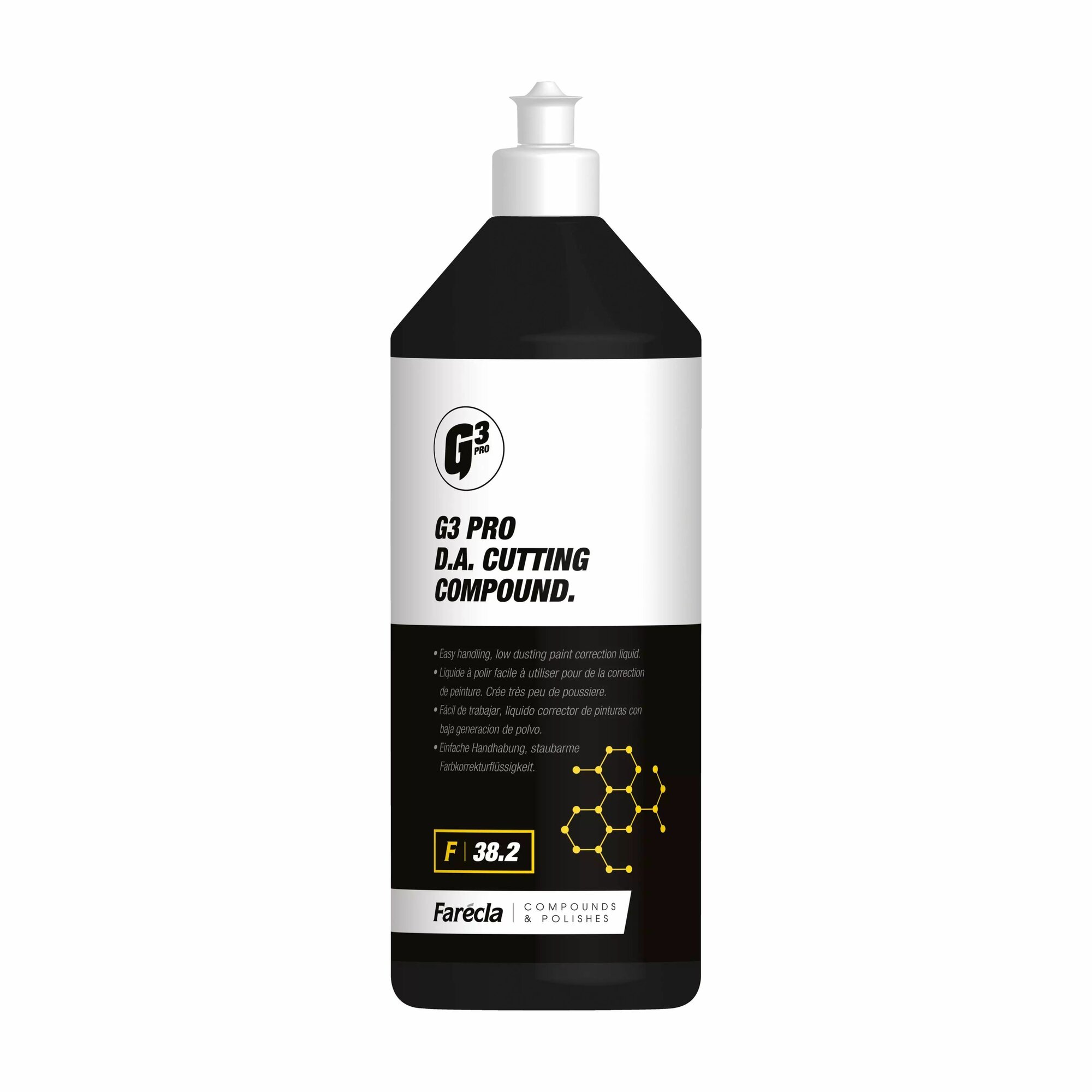 Farecla G3 Pro D.A. Cutting Compound Абразивная одношаговая полировальная паста, 1л.
