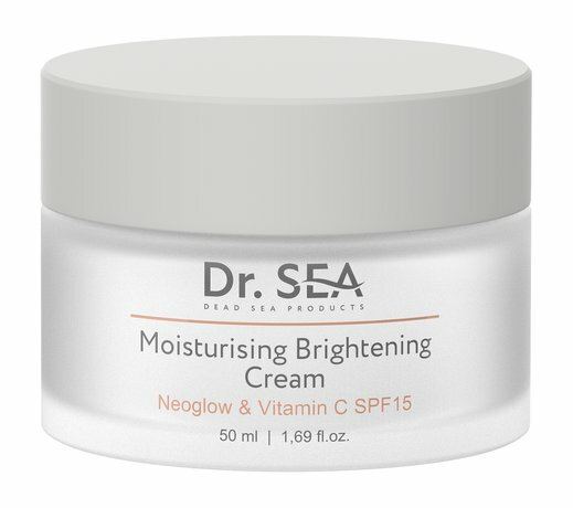 Dr.Sea Neoglow Vitamin C Moisturising Brightening Cream SPF 15 Увлажняющий крем для лица с витамином C и комплексом Neoglow 50мл