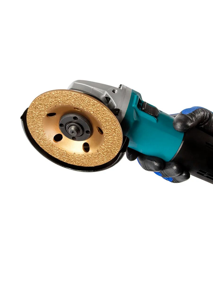 Чашка твёрдосплавная 125 х 22 мм плоская, зерно # 24 мелко