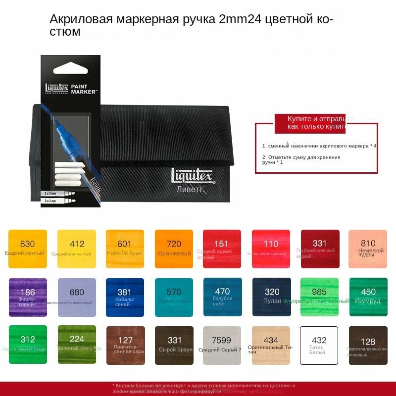 Набор маркеров