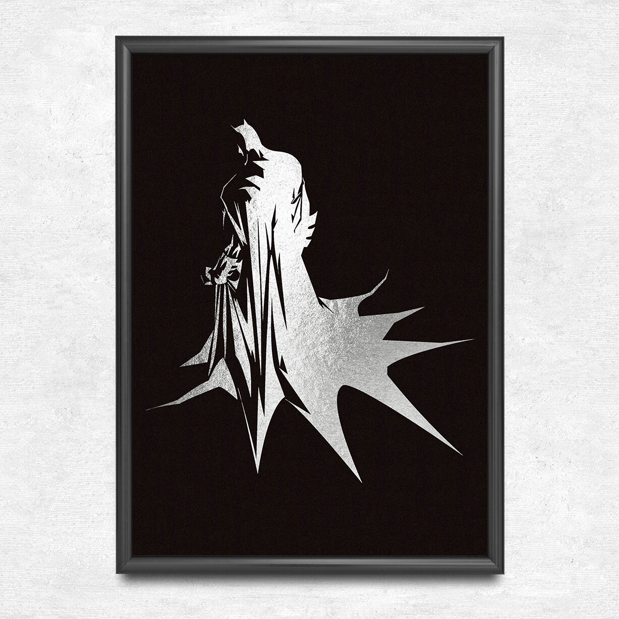 Постер на стену Бэтмен / плакат интерьерный Batman. Бетмен. Темный рыцарь. Супергерой