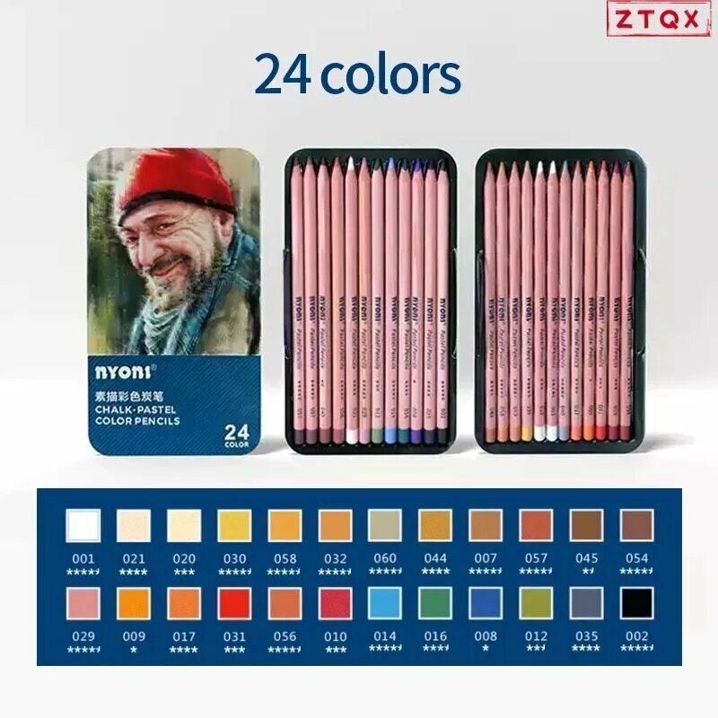 Карандаш, толщина: 4.2 мм，Покраска ручкой，Цветные карандаши