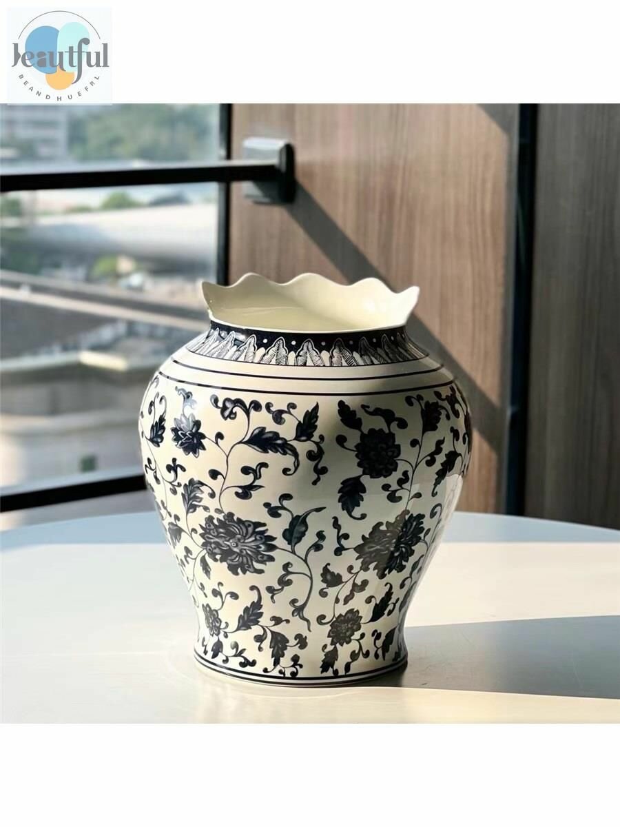 Битфорд Ваза "Оригинальный рисунок в китайском стиле", 26 см , Фарфор, 1 шт,25,1