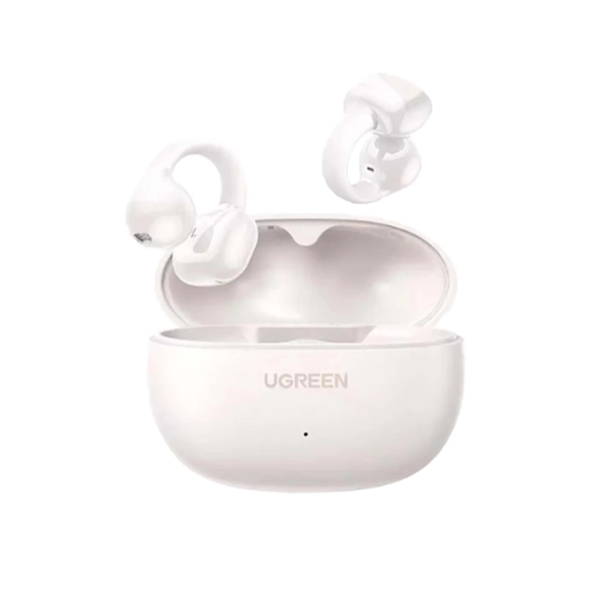 Наушники беспроводные Ugreen WS209 HiTune S3 Earbuds Non-in- Ear Open Wearable white tws, открытого типа, белый