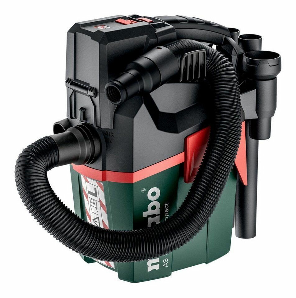 Metabo всасывающая станция metabo as 18 l pc компактный аккумуляторный пылесос 18 в 6 л ipx4 класс пыли l 60202885