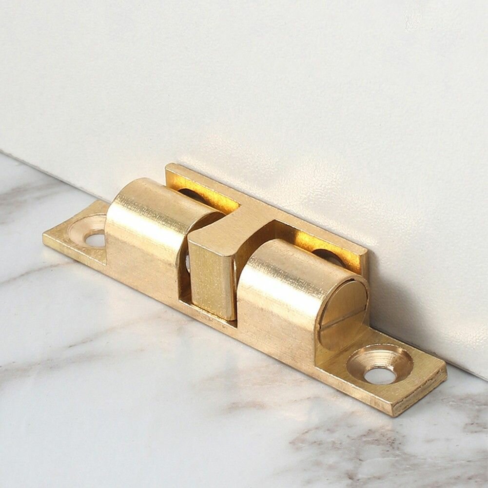 OZ-SOES-Шариковый фиксатор из цельной латуни, регулируемый двойной шариковый роликовый фиксатор с натяжением