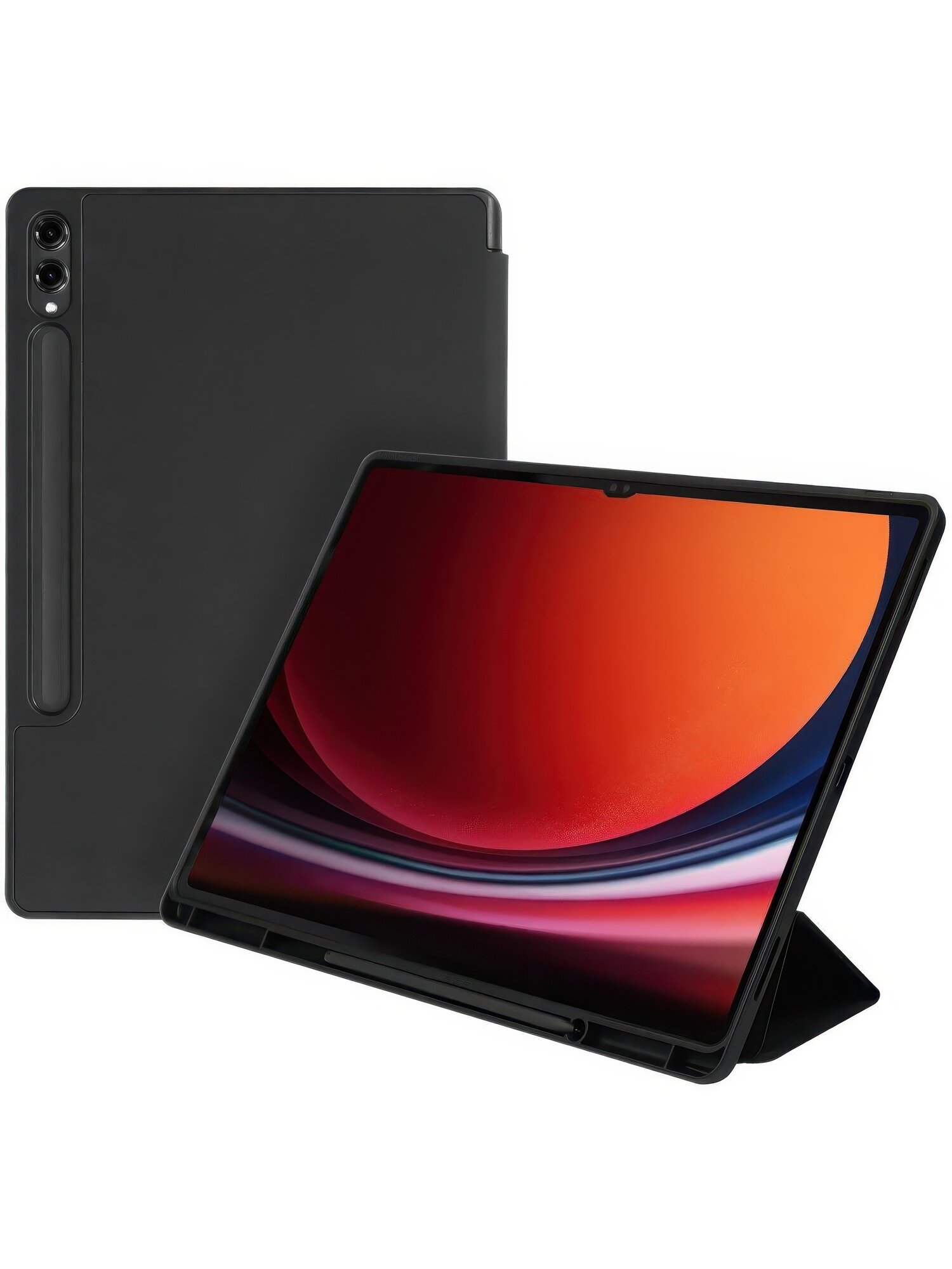Чехол Araree A Folio, для Samsung Tab S9 Ultra, книжкой, черный