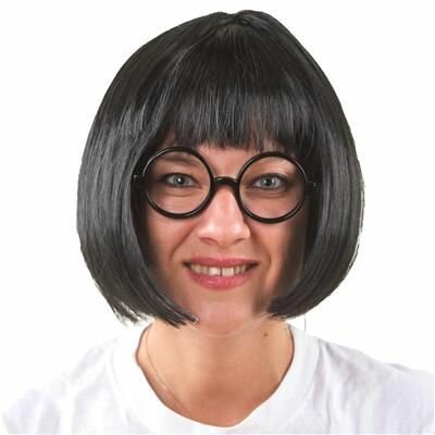 Карнавальный парик весёлая затея Парик Каре, черный, 30 см