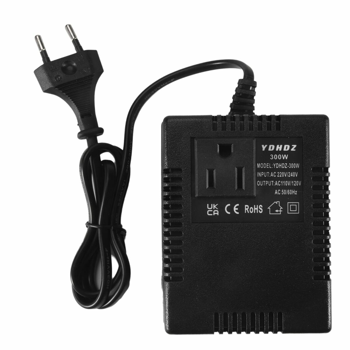 300 Вт преобразователь напряжения 220 В в 110 трансформатор понижающий дорожный адаптер ЕС вилка