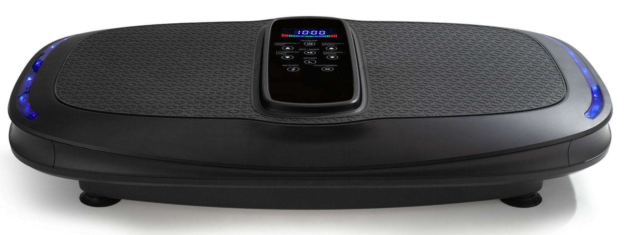 Виброплатформа для похудения и тела: антицеллюлит, укрепление спины. 4 программы, 200 ур, Bluetooth, до 150 кг.